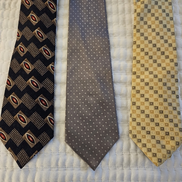 Perry Ellis | Other | Tree Perry Ellis Silk Ties | Poshmark